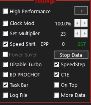 Clock Speed Stuck At Ghz TechPowerUp Forums