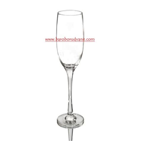 Стъклена чаша за шампанско бяло вино и пенливи вина