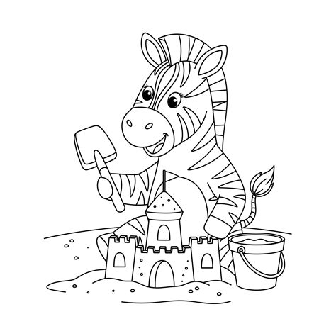 20 Coloriage Zèbre Rayures Dafrique à Colorier Chez Soi