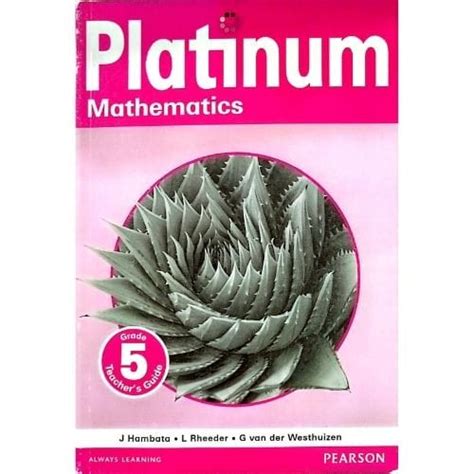 Platinum Mathematics Gr5 Tg Future Manager Books