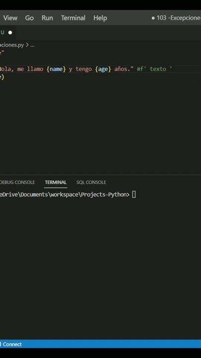 😮🤑🤑te enseño f string en python coding developer softwaredeveloper fstring shorts youtube