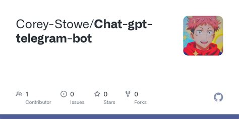 Github Corey Stowechat Gpt Telegram Bot