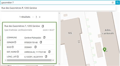 Geocoding Swiss Territorial Data Lab Stdl