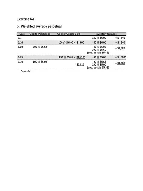 exercise 6 1b solution pdf