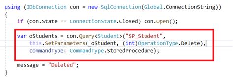 Crud Dapper Aspnet Core Web Api Store Procedure