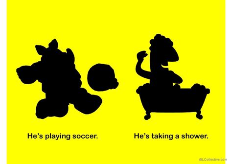 Present Continuous English ESL Powerpoints