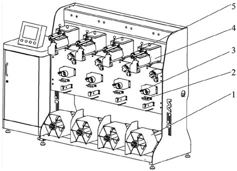 Schematic Diagram Of A Model Wsf Winder 1 Silk Slice On A Reel 2