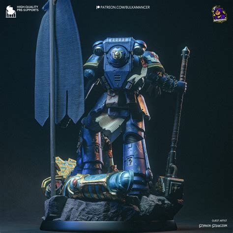Demetrian Titus Stl Warhammer 40k Space Marine 2 Epic Stl Files