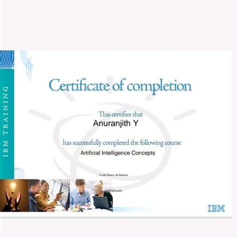 Ibm Artificialintelligence Ibmtrainings Anuranjith Y