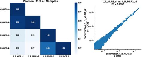 Examples For Clonotype Overlap Output Of Two Samples And Their Download Scientific Diagram
