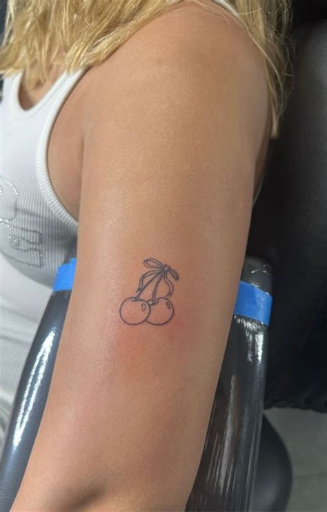 Pin By Bilmacpatterson On Creative Tattoos Minimal Tattoo Discreet Tattoos Cherry Tattoos