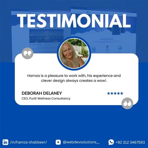 Hamza Shabbeer On Linkedin Happy Client ️