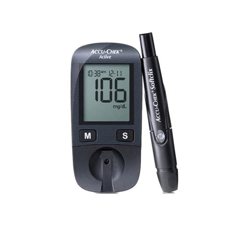 Accu Chek Active Blood Glucose Monitoring System Alsalem