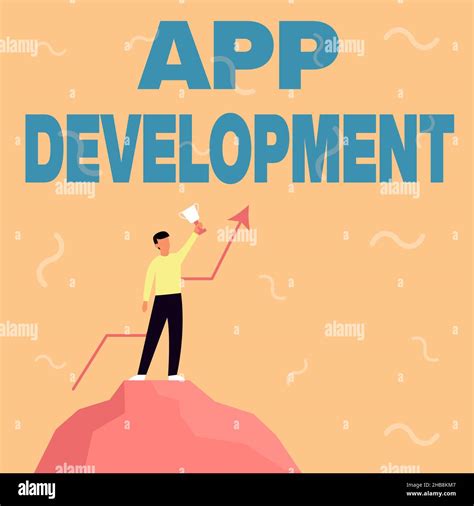 Sign Displaying App Development Business Overview Producing Computer Software With A