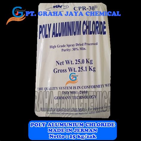 Jual PAC Poly Aluminium Chloride Jerman Jakarta Graha Jaya Pratama Kinerja