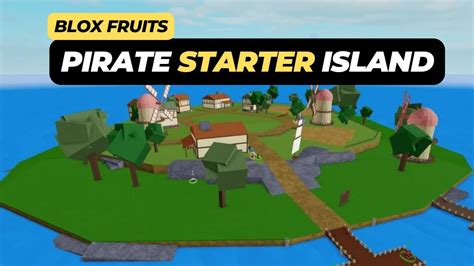Where Is Pirate Starter Island Location In Blox Fruits Youtube