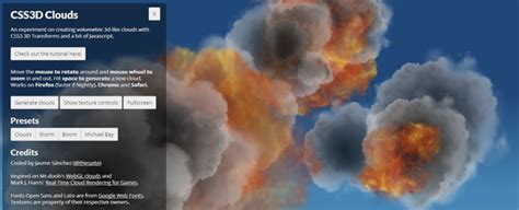 Create 3d Clouds In Css