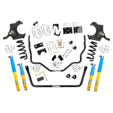 Umi Stage 2 Black Loweringhandling Kit Chevy C10 73 87