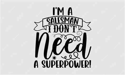 Premium Vector Salesman T Shirt Design Greeting Card Template With