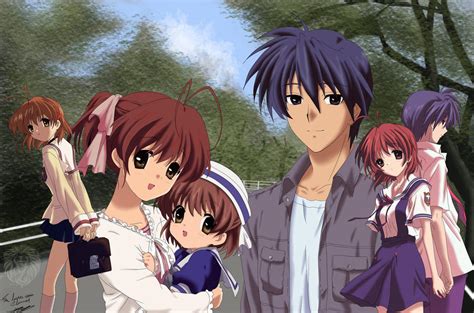 The Lovers Clannad Tomoya And Nagisa By DDesigns On DeviantArt