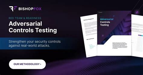 Bishop Fox Adversarial Controls Testing Methodology Bishop Fox
