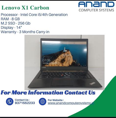 Anand Computer Systems Pune On Linkedin Lenovox1carbon Carbonpower