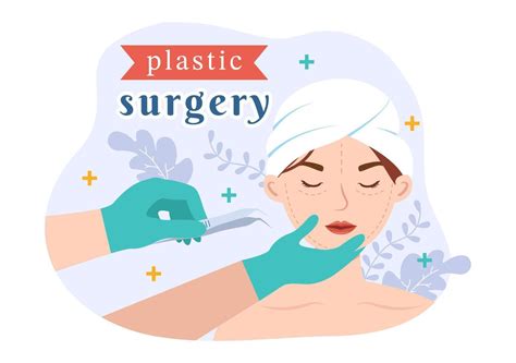 Plastic Surgery Cartoon Plastic Surgery Vector Illustration Of Medical