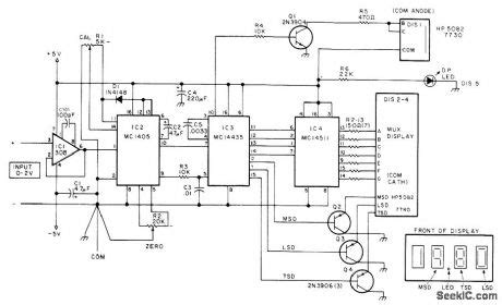 V DVM Measuring And Test Circuit Circuit Diagram SeekIC Com