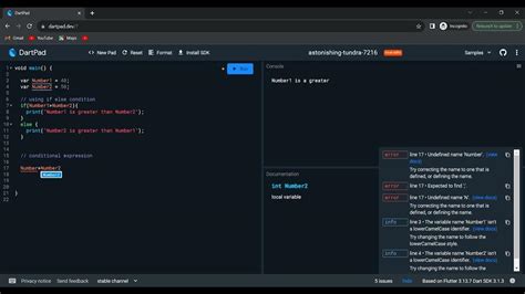 Conditional Expression In Dart Dart Tutorial For Flutter Ternary Operator In Flutter Dart