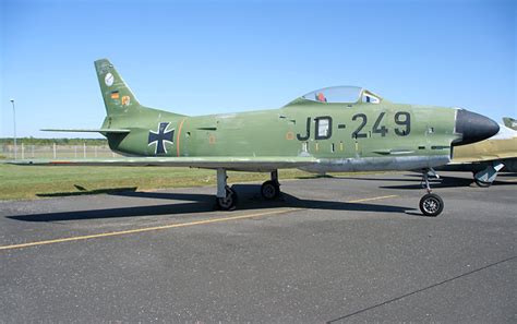 North American F 86 K Sabre Erster Allwetter Abfangjäger Der Luftwaffe