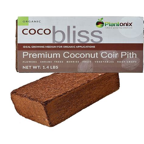 5mo Finance Coco Bliss Coir Compressed Coco Bricks With Low Ec And Ph Balance High