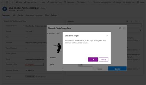 How To Make Dialogs For Model Driven Apps Using Custom Pages