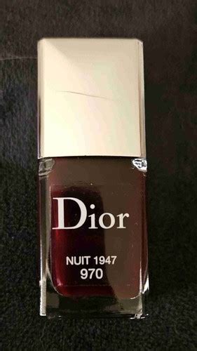 Nwob Dior Nuit 1947 Extreme Wear Shiny Nail Polish Size 10ml Rare Ebay
