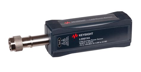 Keysight L2061xa 10 Mhz To 6 Ghz Lan Wide Dynamic Range Average And Peak Power Sensor Lucore