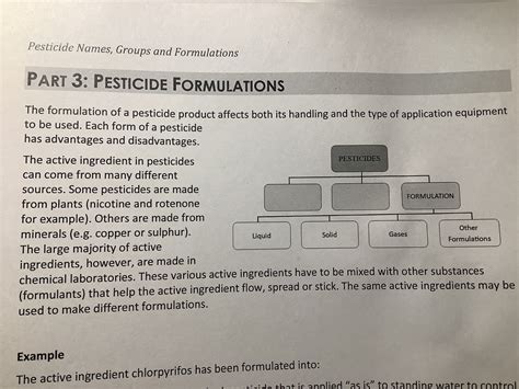 3 Pest Formulations Diagram Quizlet