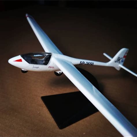 Stl File Pw 5 Smyk Glider Sailplane Miniature 🎨・template To Download