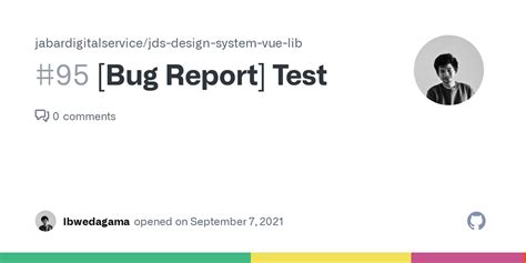 Bug Report Test Issue 95 Jabardigitalservice Jds Design System Vue Lib GitHub