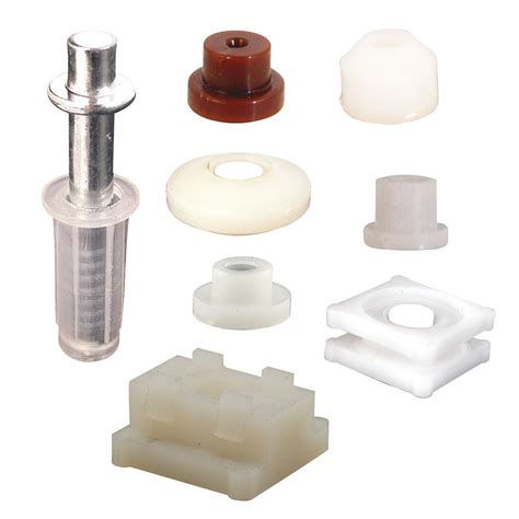 Prime Line Bi Fold Door Top Pivot And Cap Repair Kit Plastic Base Fits 38 In Dia 7 Pairs