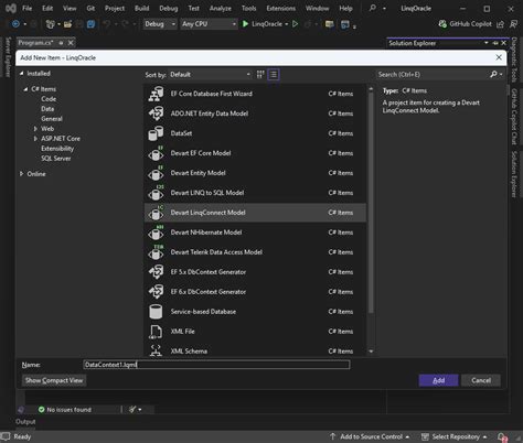 Linq To Oracle Tutorial Linqconnect