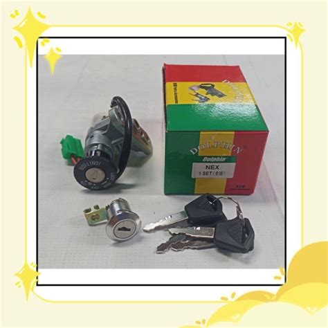Suzuki Nex Main Switch Set Kunci Depan And Belakang Set Shopee Malaysia
