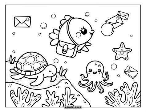 125 Dibujos De Peces Para Colorear Para Niños Y Adultos Pdfs Gratis