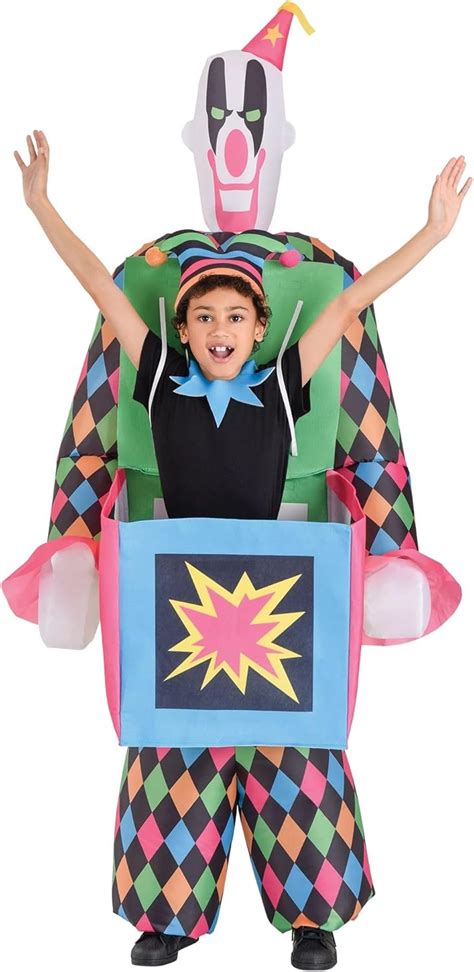 Jack In The Box Inflatable Jumpsuit Costumes Medium 8 10