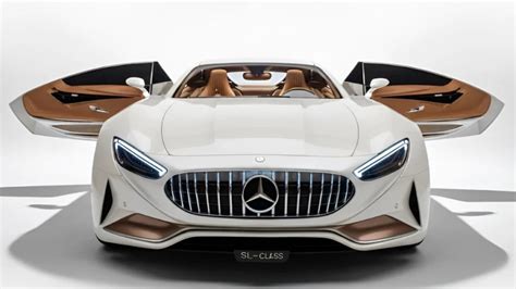 Mercedes Maybach Sl680 2026 Revealed Ultra Luxury Convertible With V8