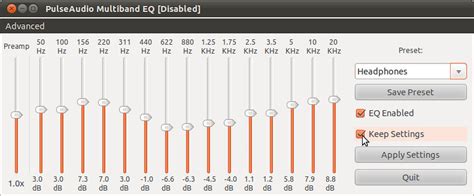 pulseaudio equalizer limfasand