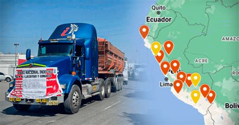 ¿qué Carreteras Están Bloqueadas Hoy Por El Paro De Transportistas