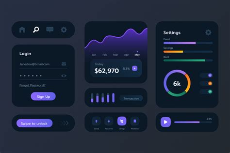 Gradient Uiux Elements Figma