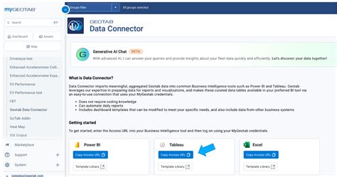 Geotab Data Connector User Guide