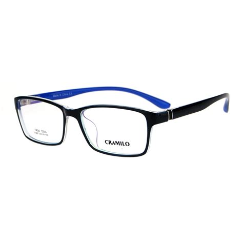 Classic 54mm Narrow Rectangular Tr90 Plastic Optical Eyeglasses Frame