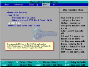 Fix No Boot Disk Has Been Detected Or The Disk Has Failed