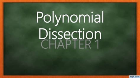 Factoring Polynomials With Common Monomial Factor Pptx